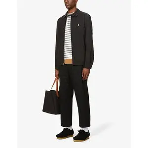 Polo Ralph Lauren Bi-swing Windbreaker Jacket - Rl Black
