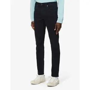 7 For All Mankind Slimmy Taper Luxe Performance Mid-rise Stretch-denim Jeans