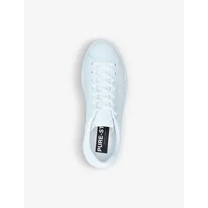 GOLDEN GOOSE Pure Star Leather Trainers - White
