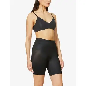 Spanx Shape™ Invisible Mid-thigh Shorts - Very Black