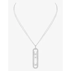 Messika 18ct Gold Move 10th Lrg Necklace