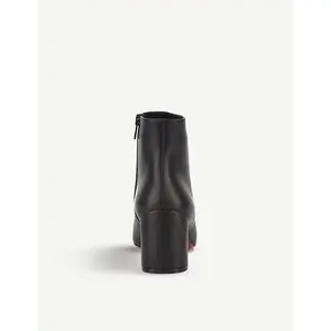 CHRISTIAN LOUBOUTIN Turela 55 Leather Ankle Boots