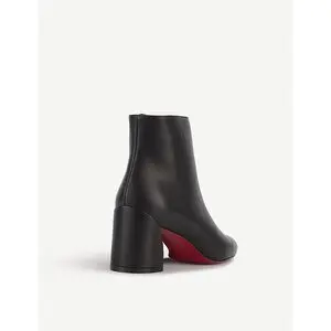 CHRISTIAN LOUBOUTIN Turela 55 Leather Ankle Boots