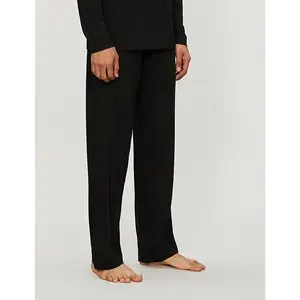 Derek Rose Stretch-Modal Trousers Black
