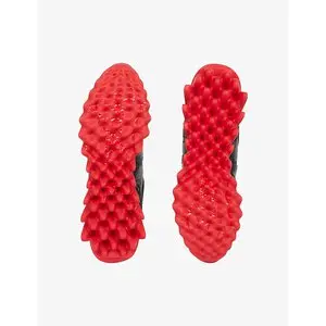 CHRISTIAN LOUBOUTIN Loubishark Leather Trainers - Black/loubi