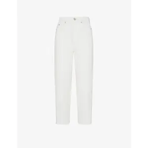 Whistles Authentic Barrel-leg High-rise Jeans