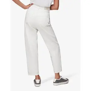 Whistles Authentic Barrel-leg High-rise Jeans