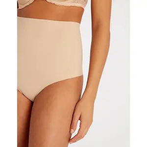 Commando Classic Control Microfibre Thong - Nude