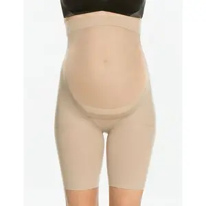 Spanx Shape™ Mama Mid-thigh Short - Bare