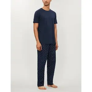Derek Rose Basel Stretch-modal T-shirt - Blue