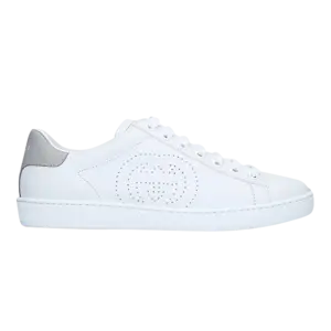 Gucci - New Ace Embroidered Leather Trainers