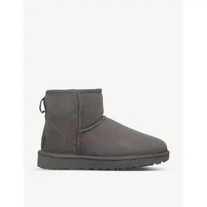UGG Classic Mini Sheepskin Boots - Grey