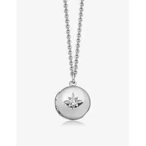 Astley Clarke Biography Mini Locket Necklace - Sterling Silver