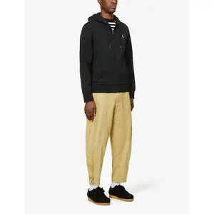 Polo Ralph Lauren Double-knit Tapered Cotton-blend Jogging Bottoms - Polo Black