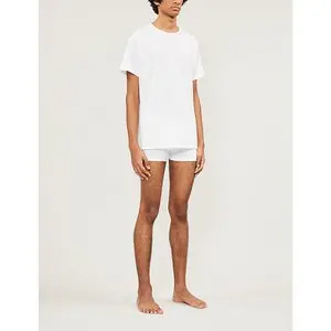 Sunspel Q82 Regular-fit Cotton-jersey T-shirt Xxl - White