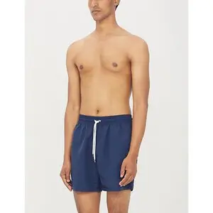 Polo Ralph Lauren Traveller Logo-embroidered Swim Shorts Newport Navy