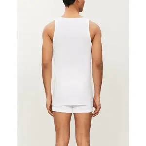 Hanro Cotton Superior Vest Top - White