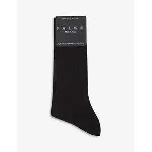Falke Milano Cotton-blend Socks - Black
