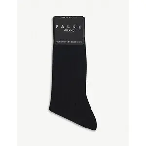Falke Milano Cotton-blend Socks - Black