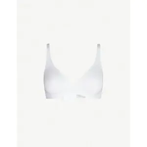 Hanro Sensation Soft Cup Stretch-cotton Bra - 0101 White