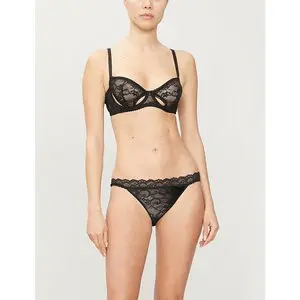 AUBADE Rosessence High-rise Stretch-lace Briefs