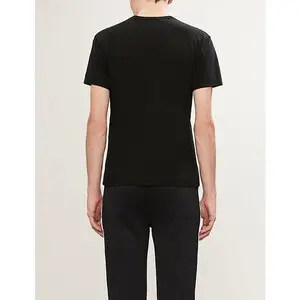Play Comme Des Garcon Play Heart Cotton T-shirt Xxl - Black