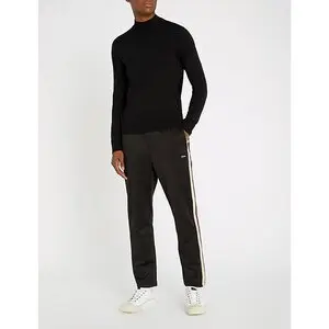 Sandro Turtleneck Wool Jumper - Black
