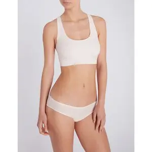 Chantelle Soft Stretch Seamless One-size Brazilian Briefs - Soft Pink