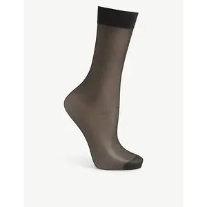 Falke Transparent Ankle Socks - 3009 Black