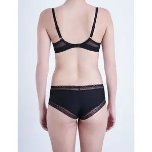 Chantelle Festivite Underwired Lace Bra - Black