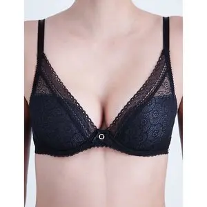 Chantelle Festivite Underwired Lace Bra - Black