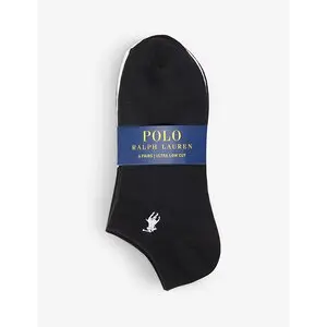 Polo Ralph Lauren Pack Of Six Embroidered Socks - Assorted