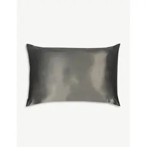 Slip Queen Silk Pillowcase 51cm X 76cm Charcoal