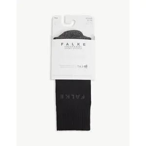 Falke Tk2 Trek Woven Ankle Socks - Black Mix