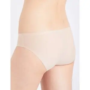 Chantelle Soft Stretch Seamless One-size Brazilian Briefs - Nude