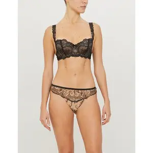 AUBADE Danse Stretch-lace Half-cup Bra