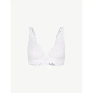 Hanro Moments Lace Soft-cup Bra - White