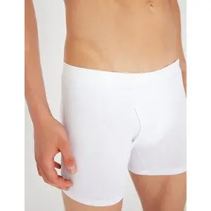 Derek Rose Jack Slim-fit Pima-cotton Trunks - White