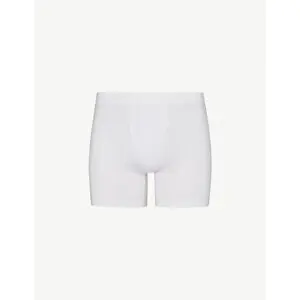 Derek Rose Jack Slim-fit Pima-cotton Trunks - White