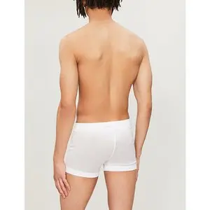 Zimmerli Slim-fit Stretch-cotton Trunks