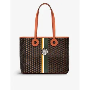 Moynat Oh! Ruban Duo Monogram-print Canvas Tote Bag