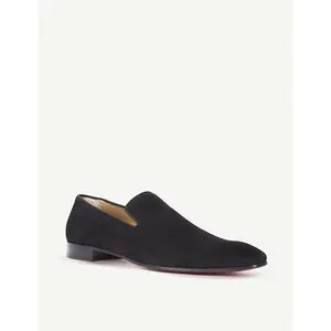 CHRISTIAN LOUBOUTIN Dandelion Suede Loafers