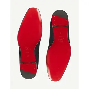 CHRISTIAN LOUBOUTIN Dandelion Suede Loafers