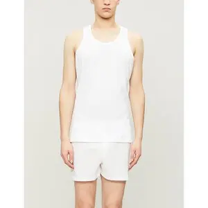 Sunspel Q82 Superfine Cotton-jersey Vest