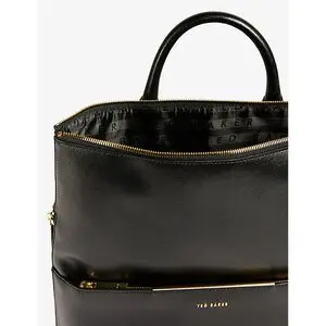 Ted Baker London Kryshia Branded Saffiano Leather Backpack 1
