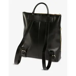 Ted Baker London Kryshia Branded Saffiano Leather Backpack 1