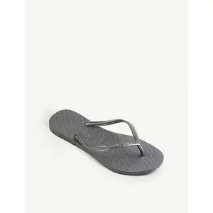 Havaianas Logo Flip-flops - Slim Steel Grey