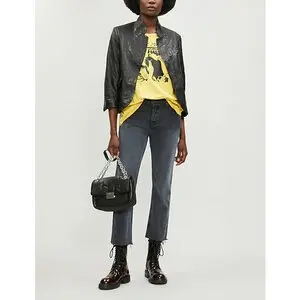 Zadig&Voltaire Verys Leather Jacket - Noir