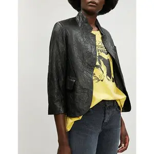 Zadig&Voltaire Verys Leather Jacket - Noir