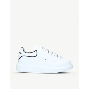 Alexander McQueen Runway Contrast-trim Leather Platform Trainers